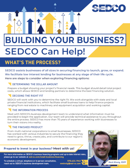 Business Finance – Schuylkill Economic Development Corporation